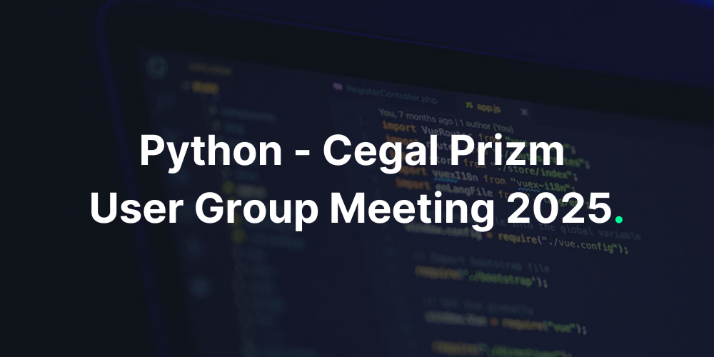 Cegal Prizm User Group Meeting Stavanger 2025